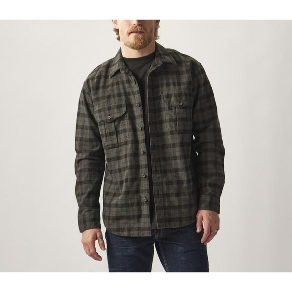 Filson | Shirts | Nwt 35 Filson Alaskan Guide Shirt M Heather Black ...